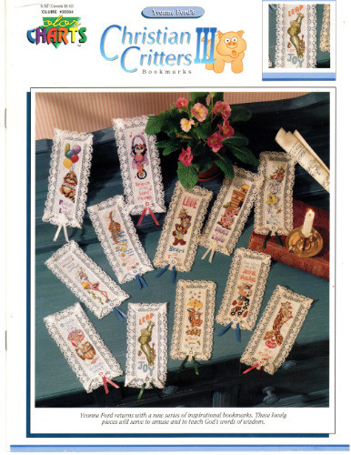Color Charts CHRISTIAN CRITTERS III Bookmarks