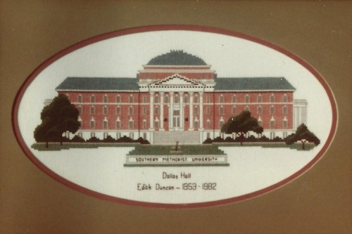 Designs from Redbone Valley SOUTHERN METHODIST UNIVERSITY Dallas Hall