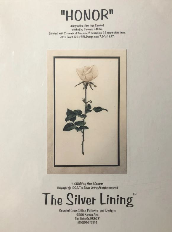 The Silver Lining HONOR White Rose