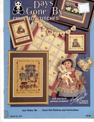 Design Originals DAYS GONE BY Counted Stitches