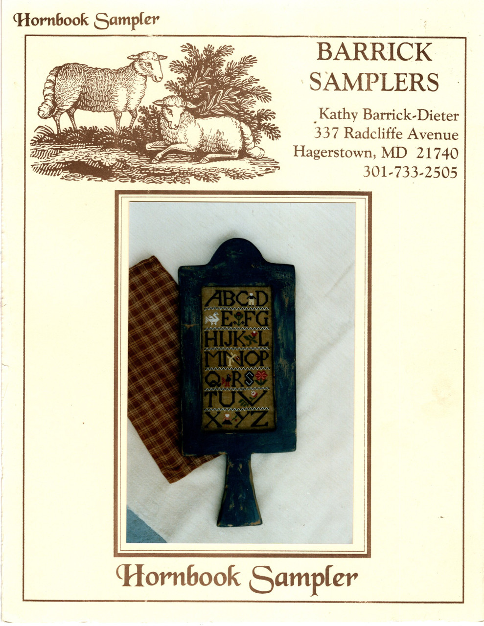 Barrick Samplers HORNBOOK SAMPLER
