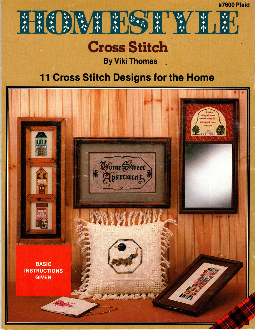 Plaid HOMESTYLE CROSS STITCH Viki Thomas