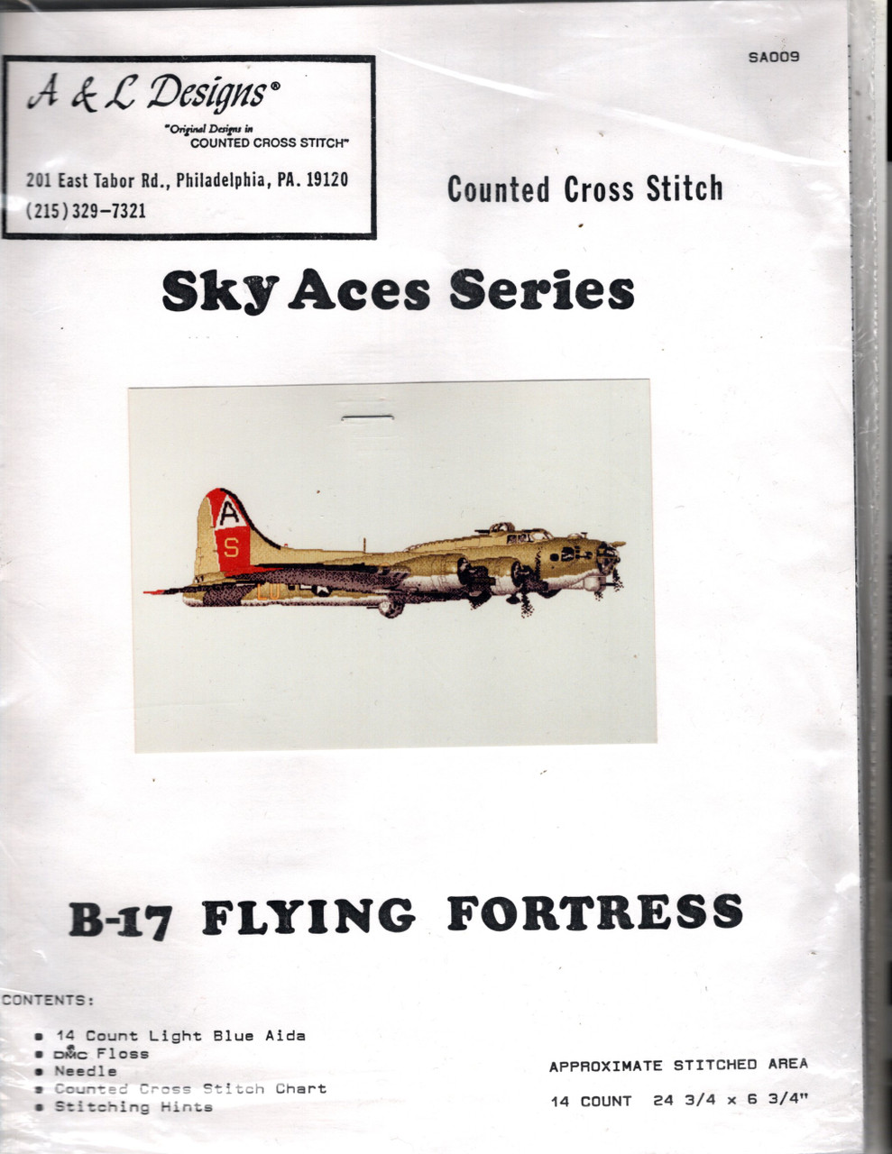 A & L Designs B-17 FLYING FORTRESS Sky Aces Series Kit