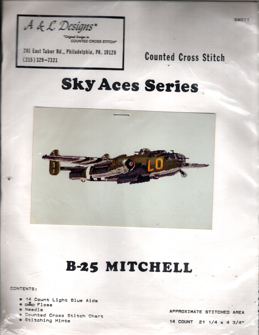A & L Designs B-25 MITCHELL Sky Aces Series Kit