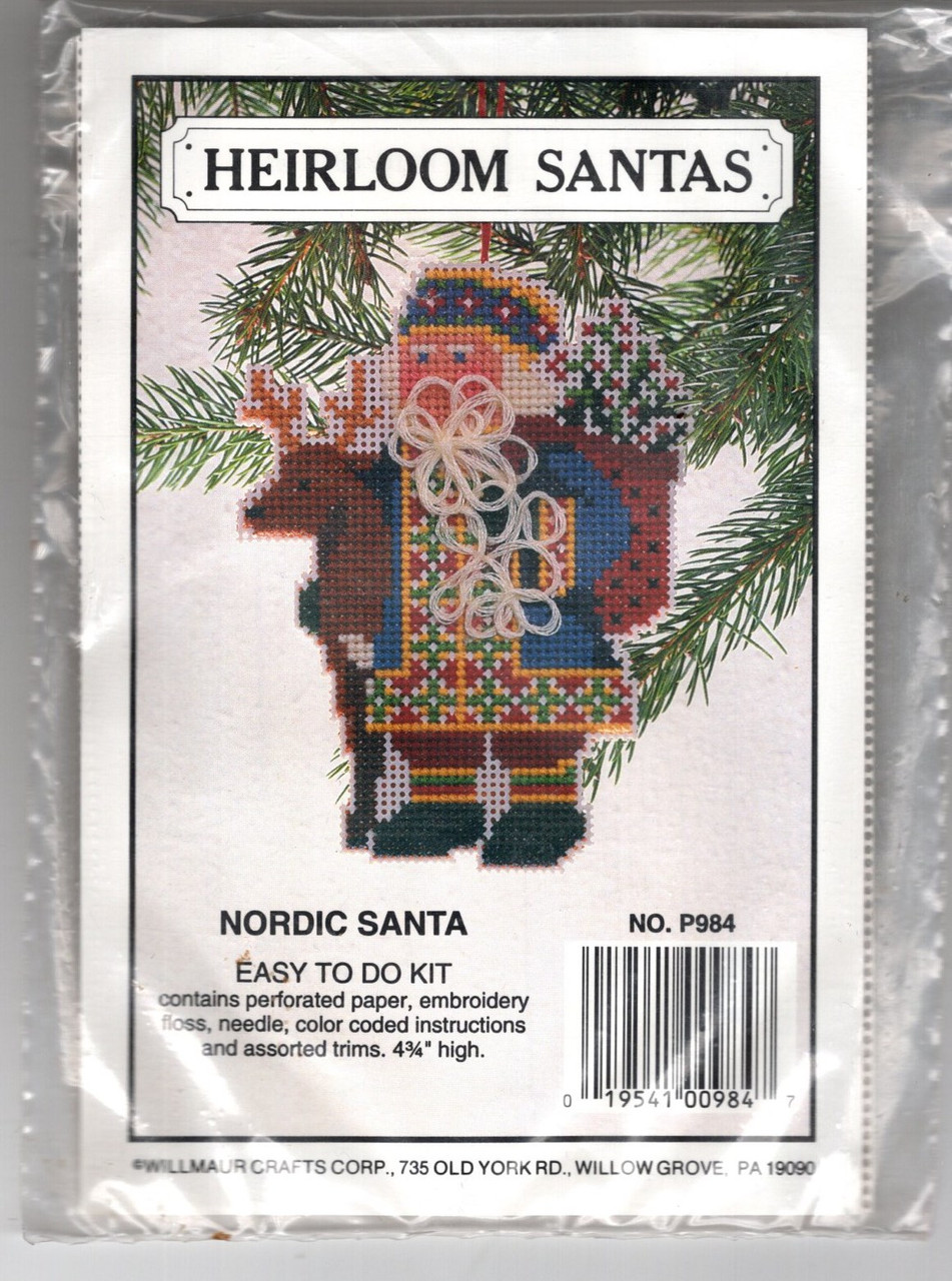 Willmaur HEIRLOOM SANTA Nordic Santa Kit
