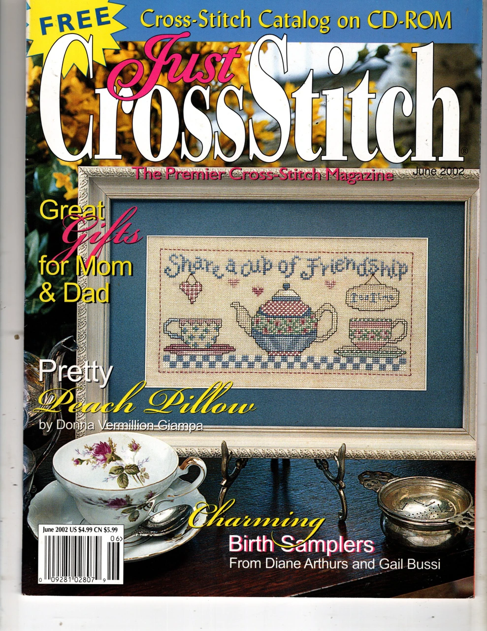 Just Cross Stitch MAGAZINE June 2002