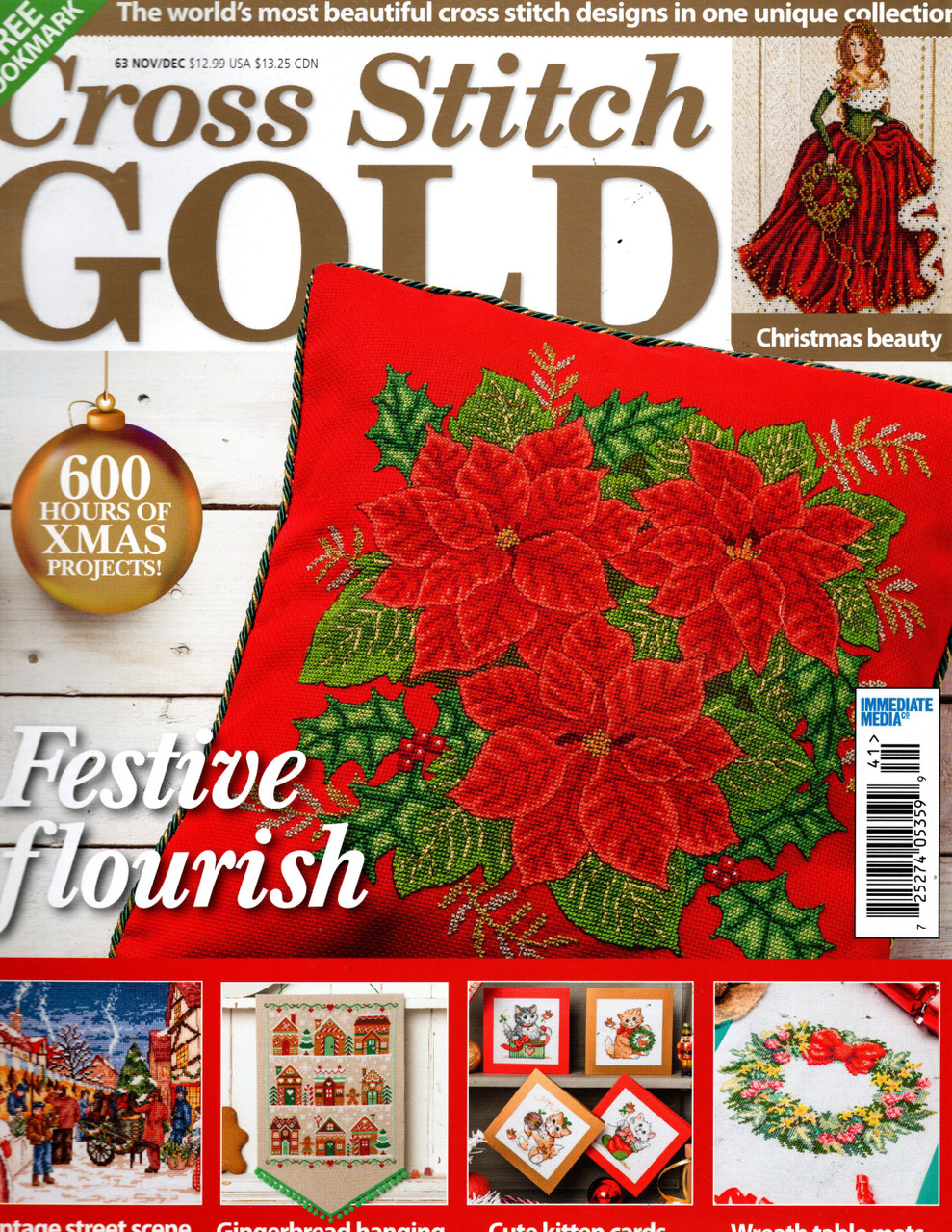 Issue #63 Cross Stitch Gold Magazine UK Nov/Dec 2017