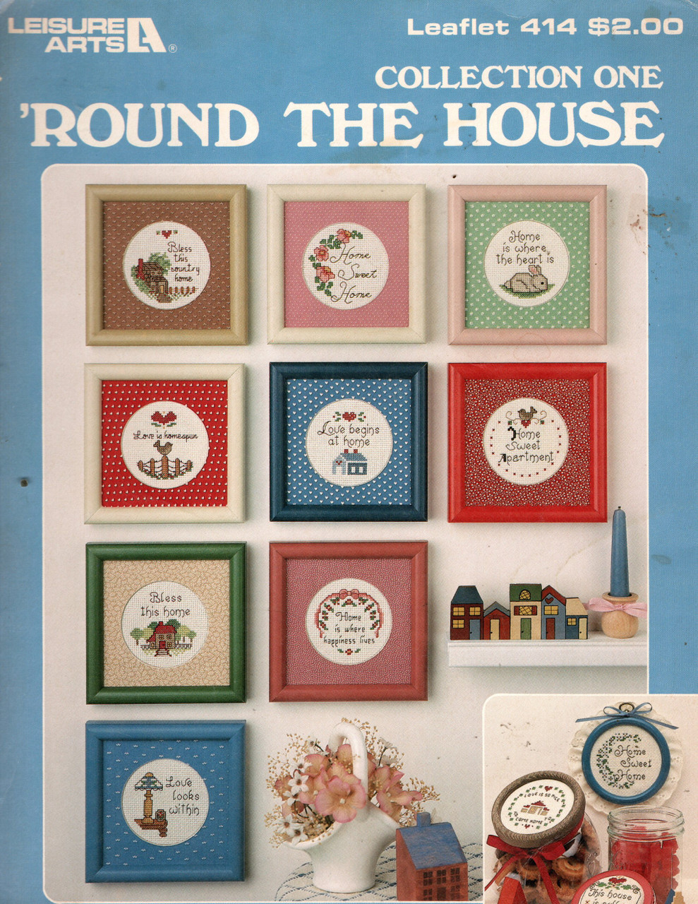 Leisure Arts ROUND THE HOUSE Collection One