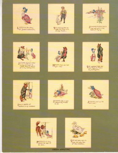 Green Apple THE TALE OF JEMIMA PUDDLE-DUCK Beatrix Potter REVISED