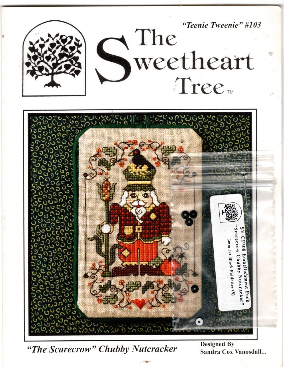 The Sweetheart Tree THE SCARECROW Chubby Nutcracker Teenie Tweenie with ...