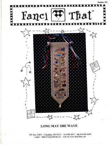 Fanci That LONG MAY SHE WAVE Patriotic