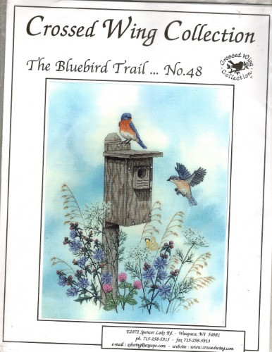 Crossed Wing Collection BLUEBIRD TRAIL No. 48