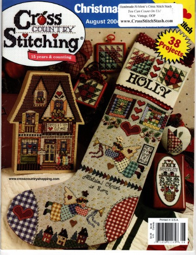 CROSS COUNTRY STITCHING MAGAZINE August 2004