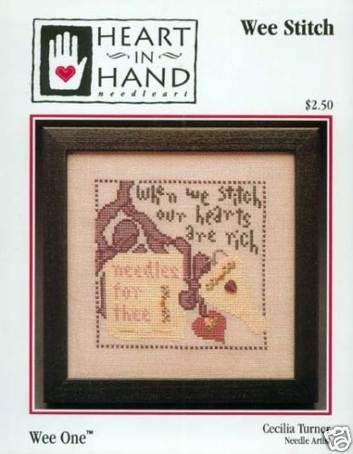 Heart in Hand WEE STITCH Wee One
