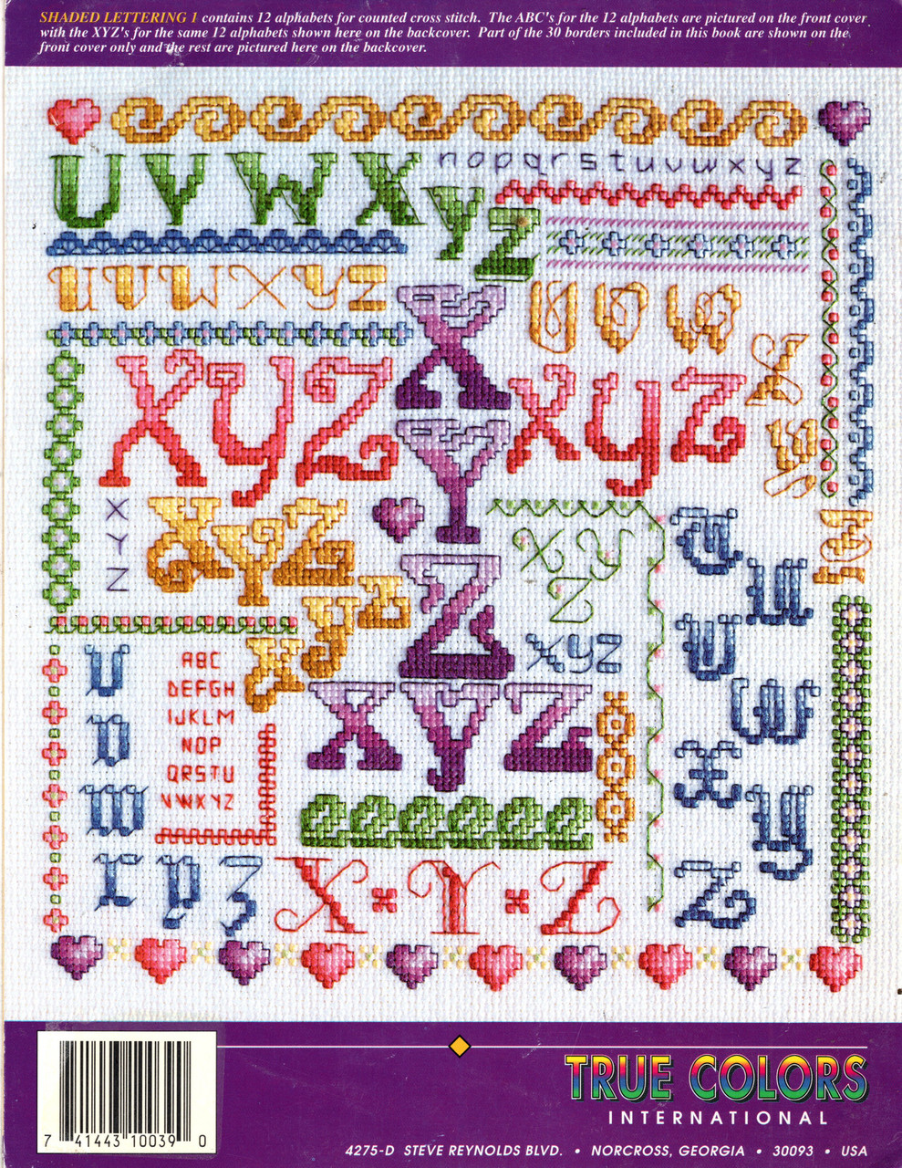 True Colors SHADED LETTERING