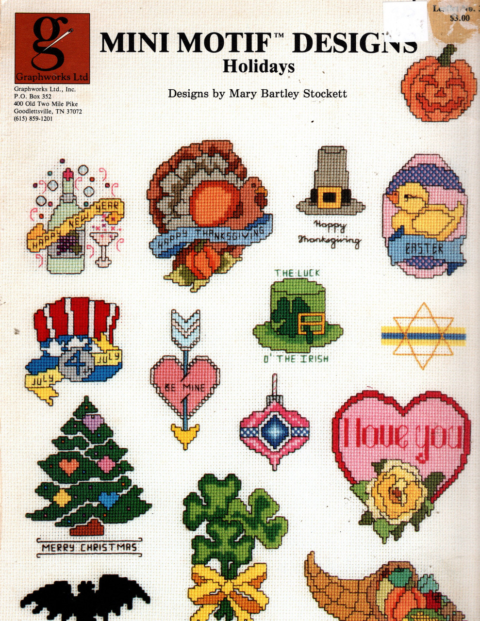 Graphworks Ltd. MINI MOTIF DESIGNS Holidays
