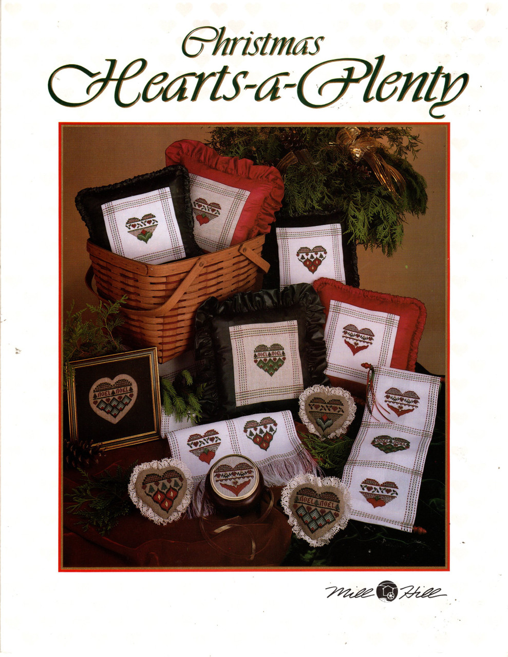 Mill Hill CHRISTMAS HEARTS-A-PLENTY