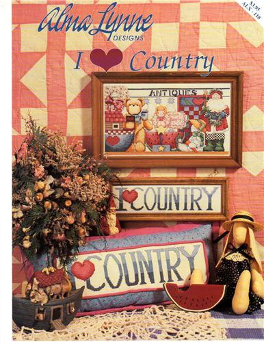 Alma Lynne Designs I LOVE COUNTRY Signed by Alma Lynne