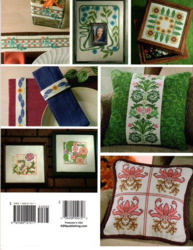 American School of Needlework DESIGNER FLORALS TO CROSS STITCH