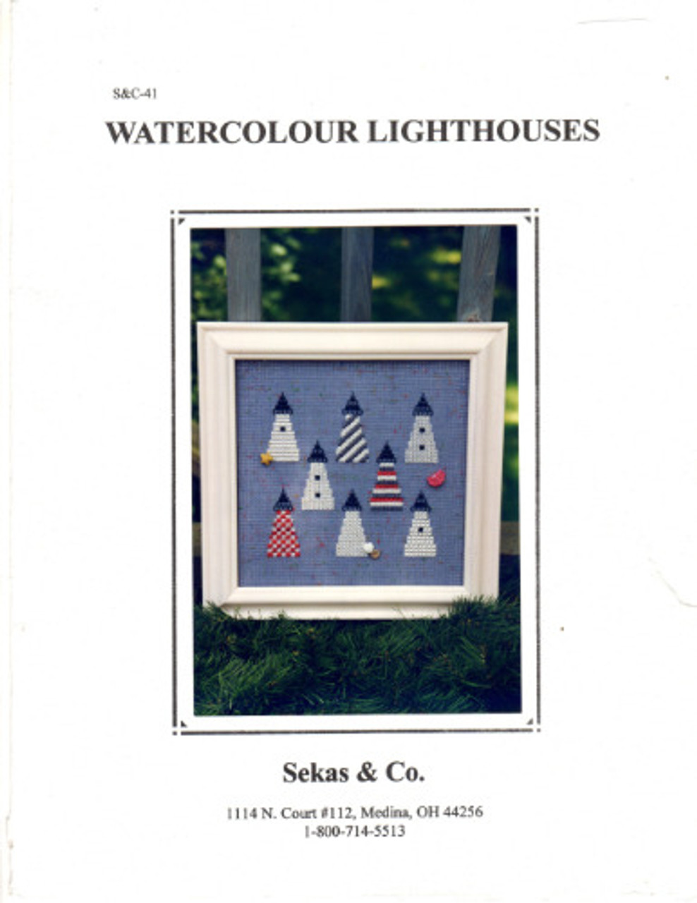 Sekas & Co WATERCOLOUR LIGHTHOUSES