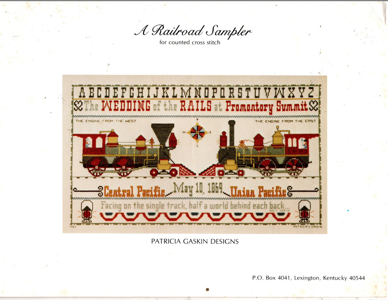 Patricia Gaskin Designs A RAILROAD SAMPLER
