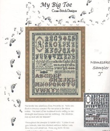My Big Toe NAMESAKE SAMPLER J
