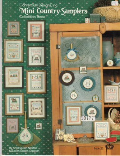 Canterbury Designs MINI COUNTRY SAMPLERS Collection Three