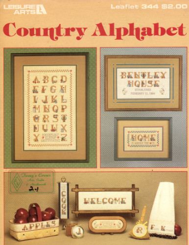 Leisure Arts COUNTRY ALPHABET