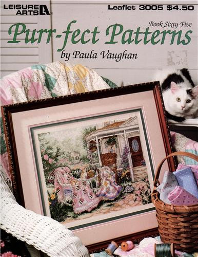 Leisure Arts PURR-FECT PATTERNS Paula Vaughan Bk 65