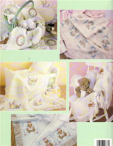 Leisure Arts SOFT AND CUDDLY Baby Designs for Anne Cloth
