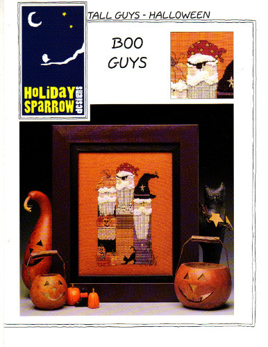 Holiday Sparrow Designs TALL GUYS HALLOWEEN Boo Guys
