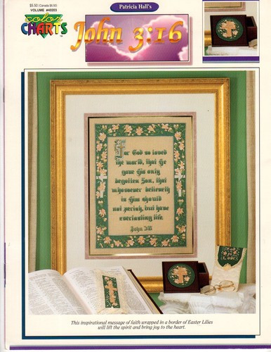 Color Charts JOHN 3:16 Patricia Hall