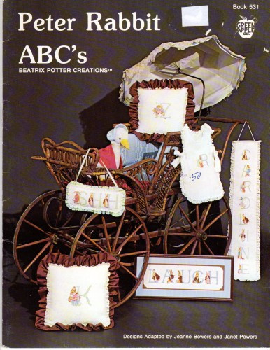 Green Apple PETER RABBIT STOCKING Beatrix Potter