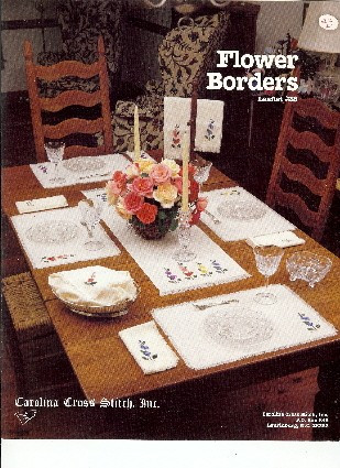 Carolina Cross Stitch FLOWER BORDERS