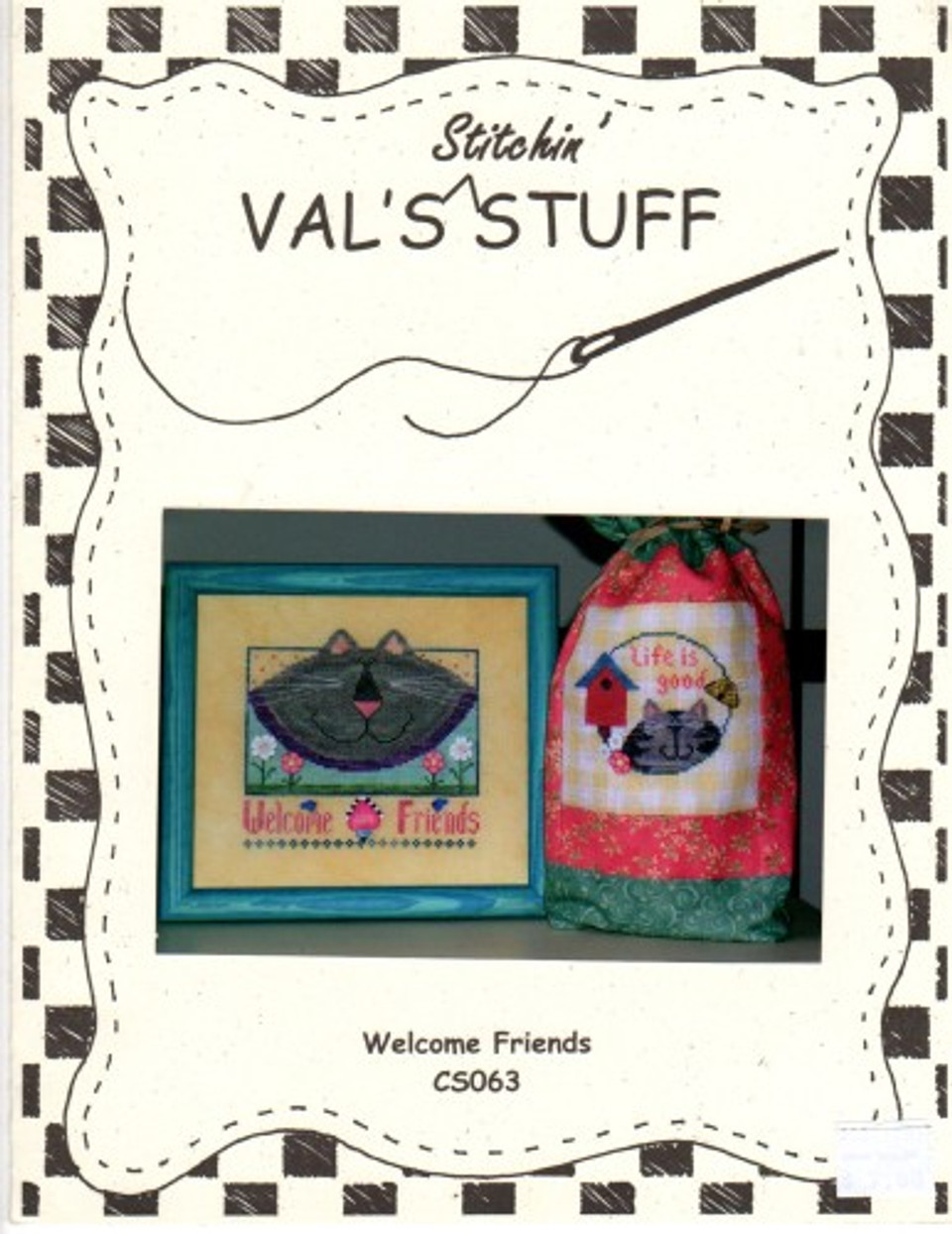 Val's Stitchin'Stuff WELCOME FRIENDS