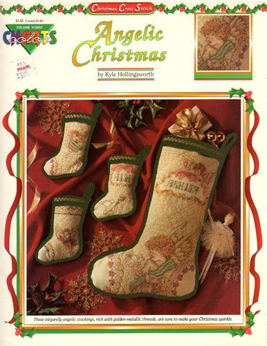 Color Charts ANGELIC CHRISTMAS Stocking