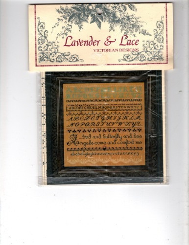 Lavender and Lace ANGEL SAMPLER