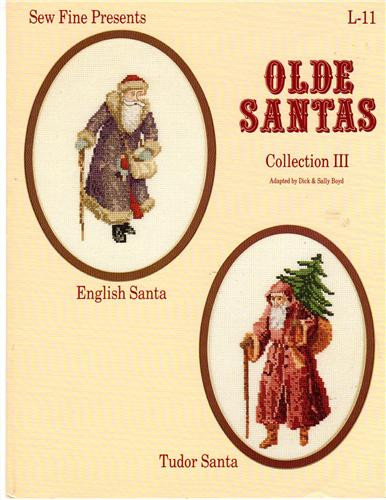 Sew Fine OLDE SANTAS Collection III English Santa, Tudor Santa