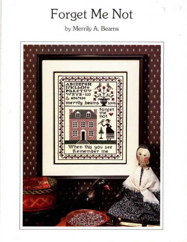 The Sewing Bird FORGET ME NOT Merrily Beams