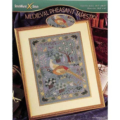 StitchWorld MEDIEVAL PHEASANT TAPESTRY