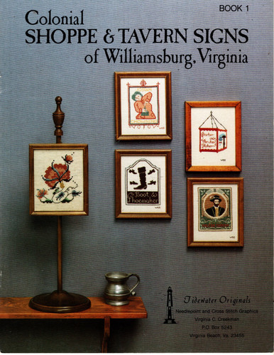 Tidewater Originals COLONIAL SHOPPE & TAVERN SIGNS of Williamsburg ...