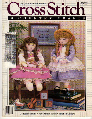 CROSS STITCH & COUNTRY CRAFTS MAGAZINE March/April 1987