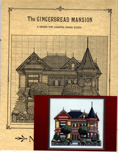 Nancy Spruance Designs THE GINGERBREAD MANSION