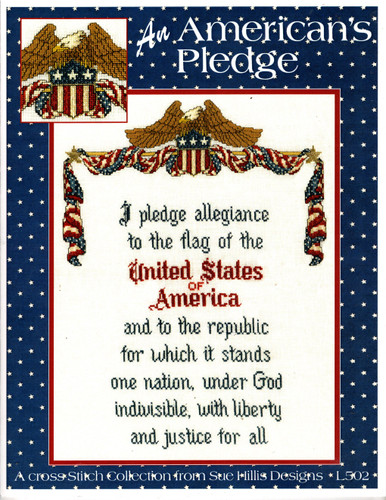 Sue Hillis Designs AN AMERICAN'S PLEDGE