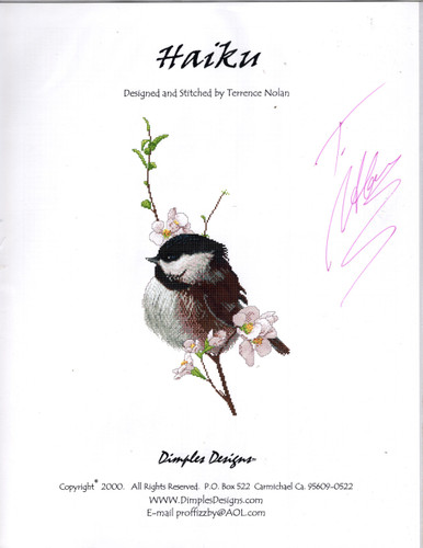 Dimples Designs HAIKU Terrence Nolan