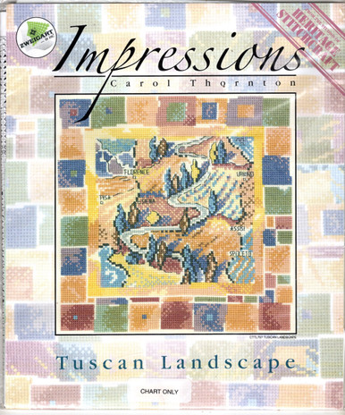 Heritage Stitchcraft TUSCAN LANDSCAPE Carol Thornton