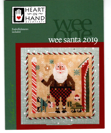 Heart in Hand WEE SANTA 2019 Wee One with embellishment pack