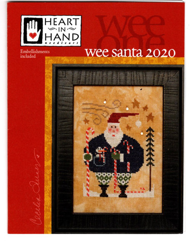 Heart in Hand WEE SANTA 2020 Wee One with embellishment pack