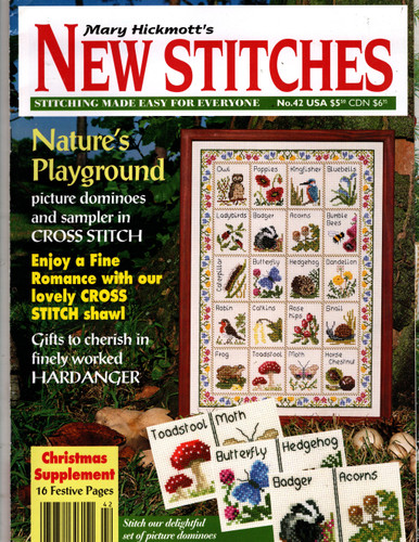 Mary Hickmott's NEW STITCHES Magazine No. 42 Christmas Supplement