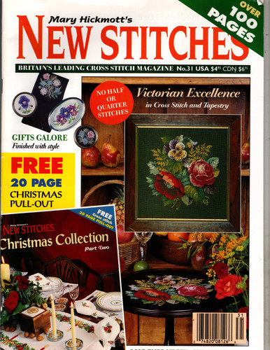 Mary Hickmott's NEW STITCHES Magazine No. 31 Christmas Supplement